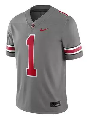 Nike Ohio State Buckeyes Game Jersey - Grey