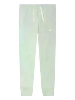 Nike Logo-detail Fleece Track Pants - Green