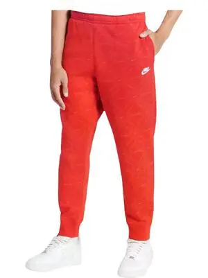 Nike All-over Print Jogger Pants - Red