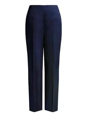 Alberta Ferretti Straight Trousers - Blue