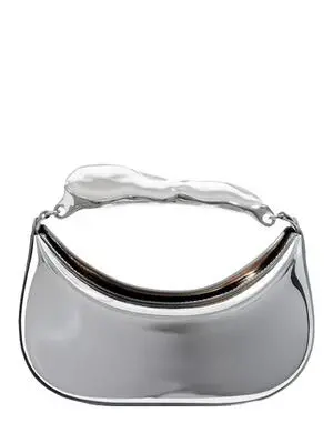 Alexis Bittar Alexis Bittar Water Stone Top Handle Bag Chrome