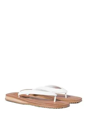 Miu Miu Thong Sandals White