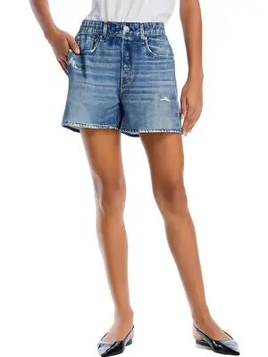 Rag & Bone Miramar Walking Cotton Terry Jean Shorts - Brooke