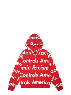 DENIM TEARS X Arthur Jafa Srca Hoodie - Red