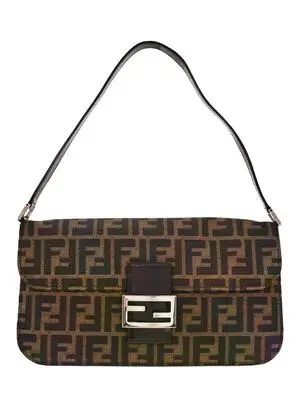 Fendi 1990-2000 Zucca Baguette - Brown