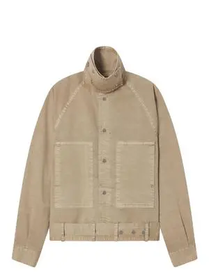 Co Raglan Sleeve Workwear Bomber - Chestnut