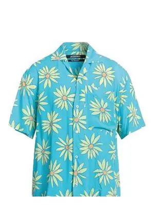 Jacquemus Le Splash Shirt Size Viscose - Blue
