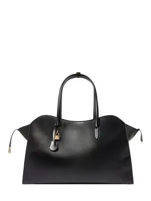 Stella McCartney Ryder Embossed Weekender Bag - Black