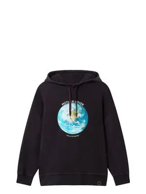 Stella McCartney Mother Lover Boyfriend Hoodie - Gray