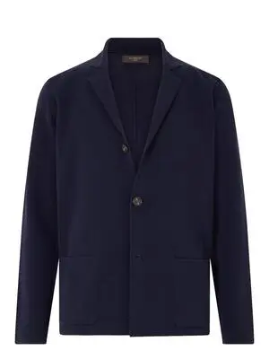 SLOWEAR Cotton-crepe Blazer - Blue