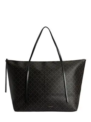 BY MALENE BIRGER Leesa Tote Bag - Dark Chokolate