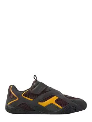 Versace Galaxia Suede Sneakers - Brown