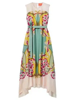 La DoubleJ San Carlo Sleeveless Maxi Dress - Green