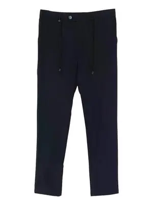 DISTRETTO 12 Active Drawstring Trousers - Blue