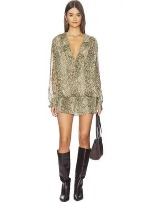 Tularosa Soca Mini Dress - Sage