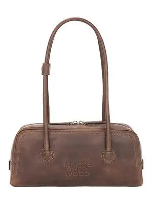 MARGESHERWOOD Soft Boston East / West Shoulder Bag - Brown