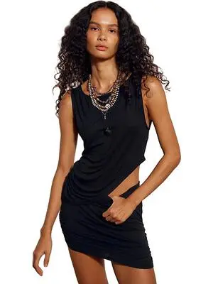 Free People Collins Skirt Set - Black