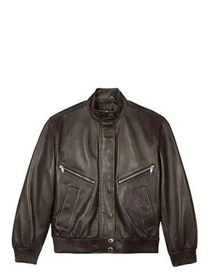 The Kooples Leather Jacket - Cafe