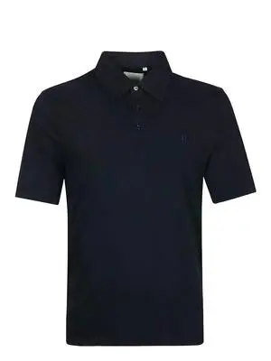 BALLANTYNE Short-sleeved Polo Shirt - Blue