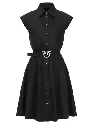 PINKO Buttoned-Up A-Line Dress