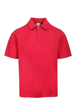 Paul Smith Buttoned Short-sleeve Polo Shirt - Red
