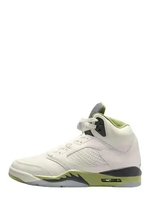 JORDAN Air 5 Lace-Up Sneakers Neutrals