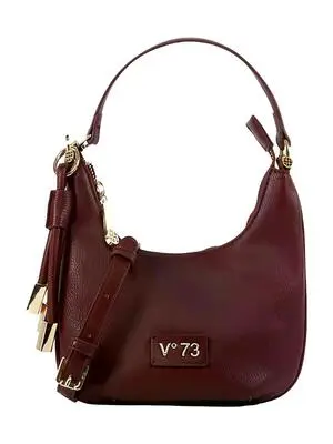 V°73 Tassel Charm Shoulder Bag - Red
