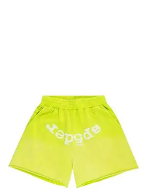 SP5DER Web Track Shorts - Green