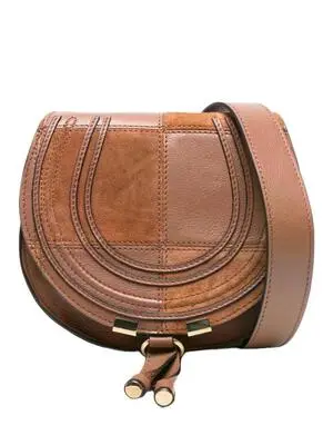 Chloé Marcie Cross Body Bag - Brown