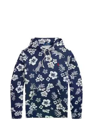 Polo Ralph Lauren Tropical Print Hoodie - Blue