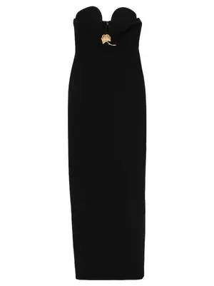 Roland Mouret Sweetheart Floral Dress - Black