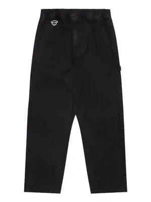AAPE BY *A BATHING APE Elastic-waistband Trousers - Neutrals
