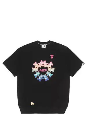AAPE BY *A BATHING APE Graphic Mini Dress - Black