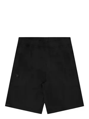 AAPE BY *A BATHING APE Moonface Relaxed-fit Shorts - Black
