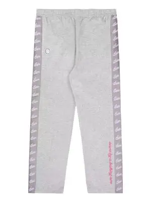 AAPE BY *A BATHING APE Logo-tape Track Pants - Grey