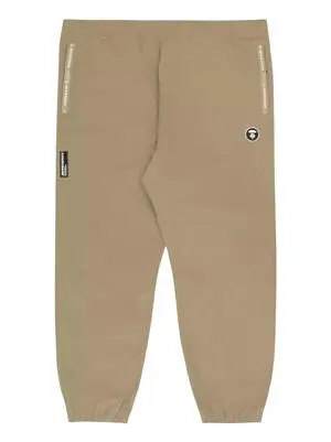 AAPE BY *A BATHING APE Logo-patch Track Pants - Neutrals