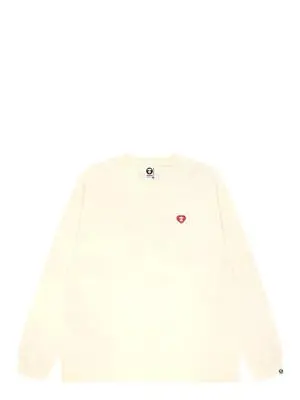 AAPE BY *A BATHING APE Heart Long-sleeve T-shirt - Black