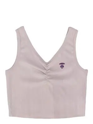 AAPE BY *A BATHING APE® Moonface Embroidered Crop Top