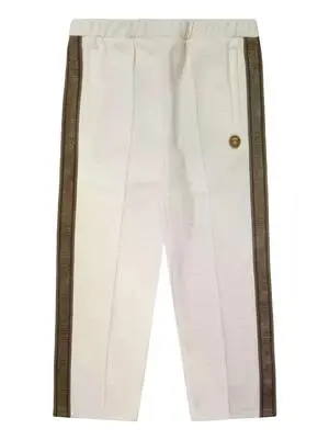 AAPE BY *A BATHING APE Moonface Pintuck Track Pants - Neutrals