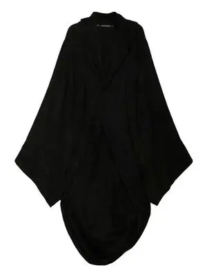 JULIUS Monk Coat - Black