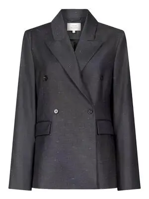 Loulou De Saison Norma Double-breasted Blazer - Grey