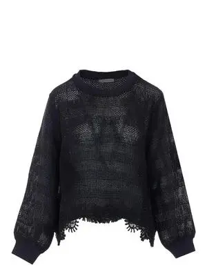 MAURIZIO PECORARO Crewneck Sweater - Black