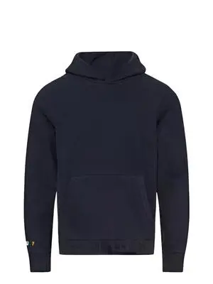 Orlebar Brown Hoodie With Logo Detail - Blue