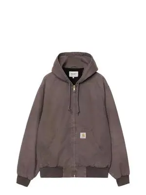 Carhartt Work In Progress Og Active Hooded Zip Jacket - Brown