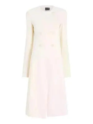 Proenza Schouler Anouk Button-Up Coat Neutrals