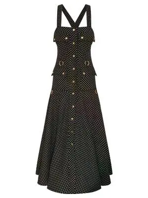 Zimmermann Luna Picnic Dress Black