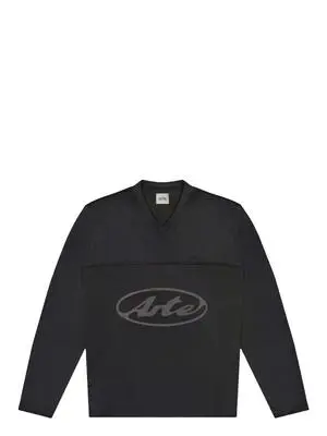 ARTE ANTWERP V-neck Logo T-shirt - Black