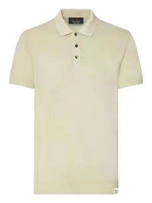 Peuterey Patch-detail Polo Shirt - Neutrals