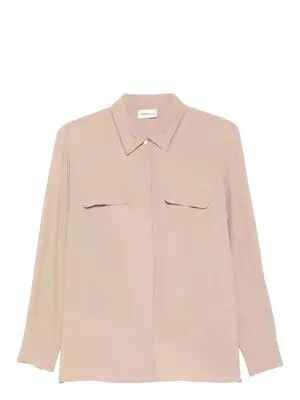 Marella Crepe Shirt - Neutrals