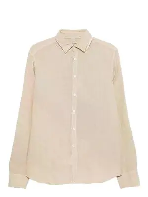 Canali Buttoned Shirt Neutrals